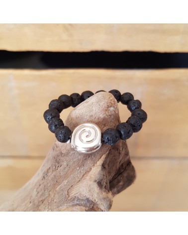 Bijoux de Sicile, Perles de Lave du volcan de L' Etna